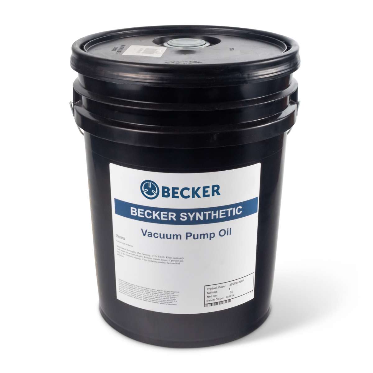 Grease and oil PREMIUM SYNTHETIC OIL 5 GALLON 3PSVPO-100P | Becker ...